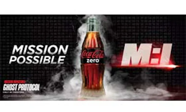 Mission Impossible voor Coke Zero