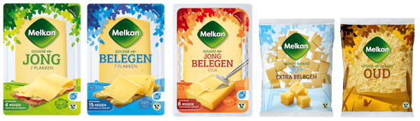 Superunie lanceert Melkan kaas
