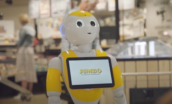 Jumbo België lanceert video over Jumbo-robot