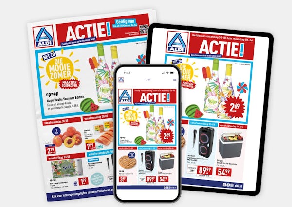 Aldi vernieuwt papieren en digitale folder