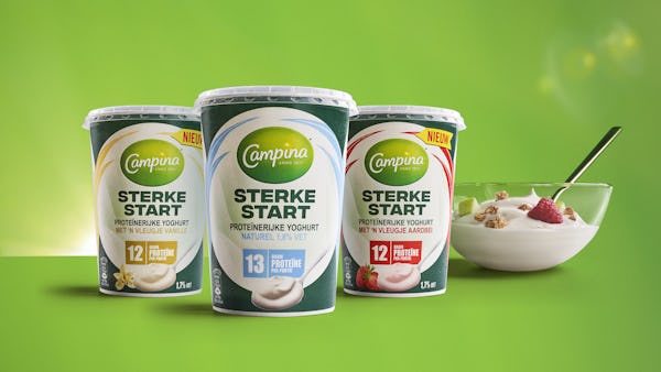 Met de uitbreiding van Sterke Start yoghurt zorgt Campina voor variatie ...