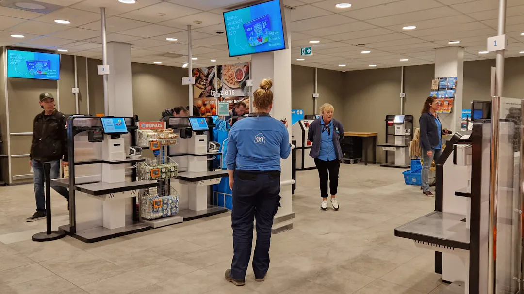 Albert Heijn bouwt winkels om naar volledige zelfscansupers