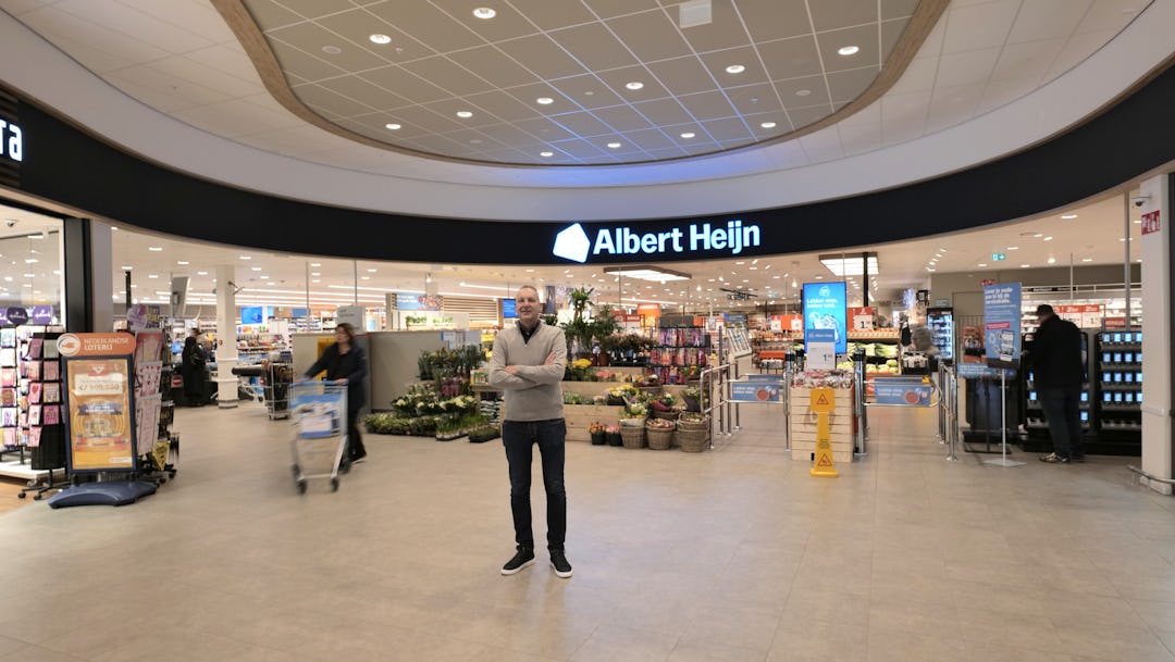 AH-man ziet omzet fors groeien in Heenvliet: 'Komt door locatie'